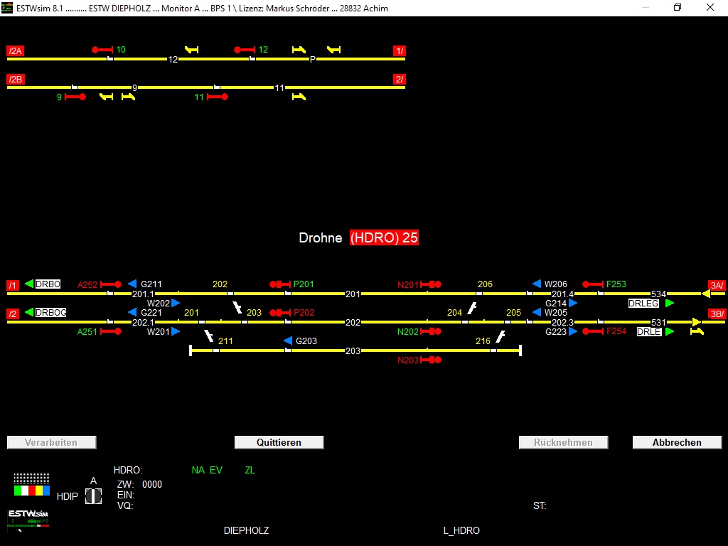 ESTWsim - Version 8.1 Diepholz