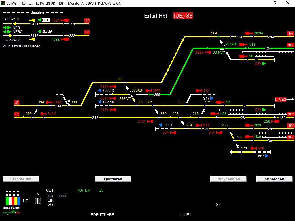 ESTWsim - Version 8.3 Erfurt