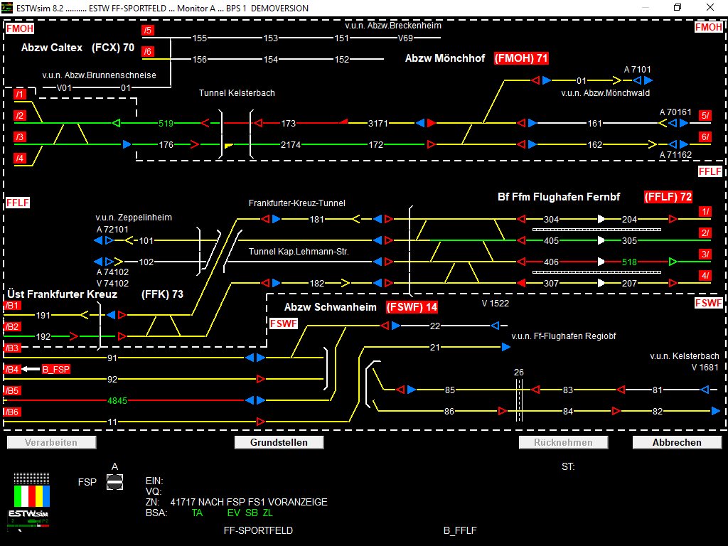 ESTWsim - Version 8.2 Frankfurt Sportfeld