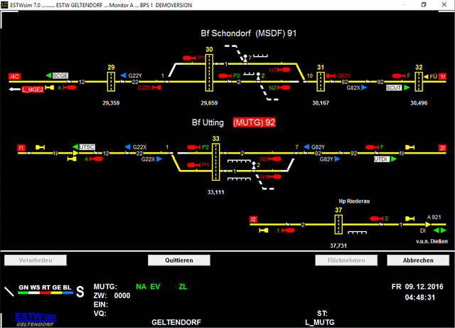 ESTWsim - Version 7.0 Geltendorf