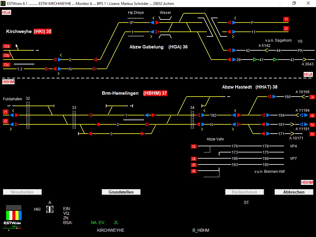 ESTWsim - Version 8.1 Kirchweyhe