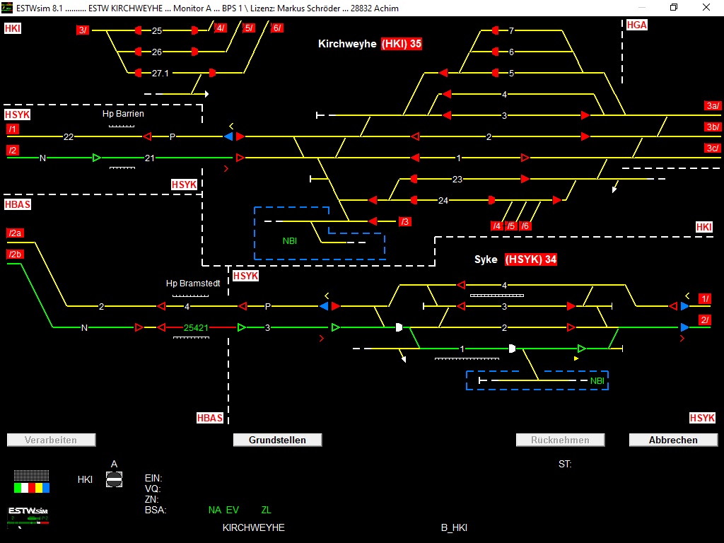 ESTWsim - Version 8.1 Kirchweyhe
