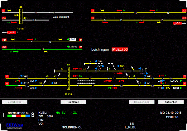 ESTWsim - Version 7.0 Solingen