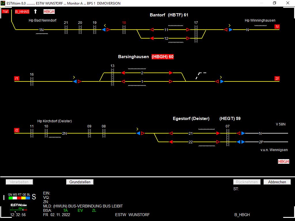 ESTWsim - Version 8.0 Wunstorf