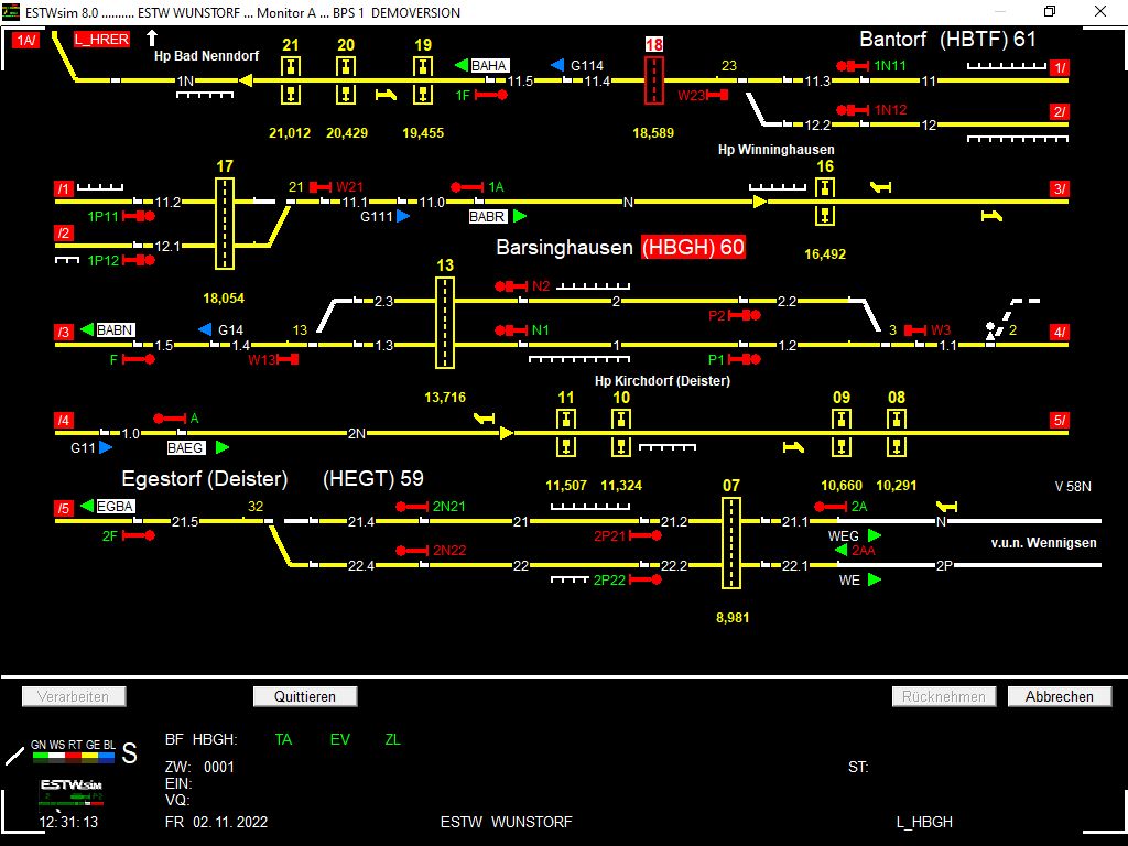 ESTWsim - Version 8.0 Wunstorf