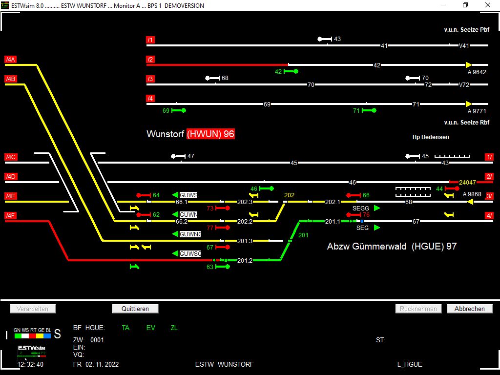 ESTWsim - Version 8.0 Wunstorf