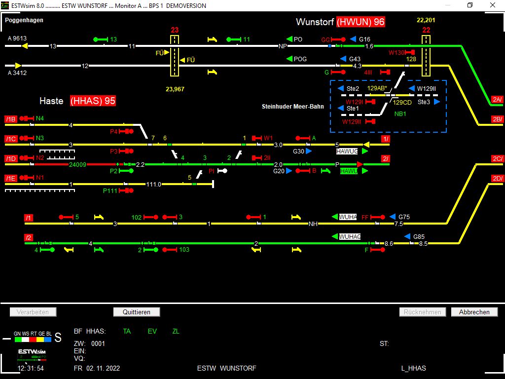 ESTWsim - Version 8.0 Wunstorf