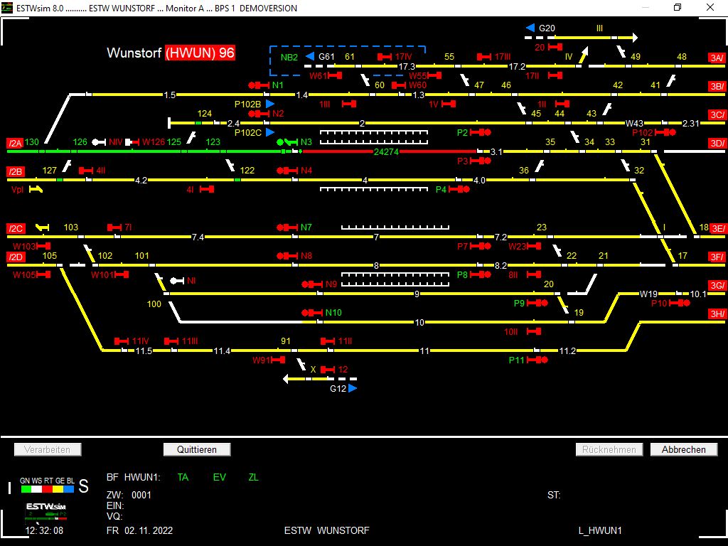ESTWsim - Version 8.0 Wunstorf