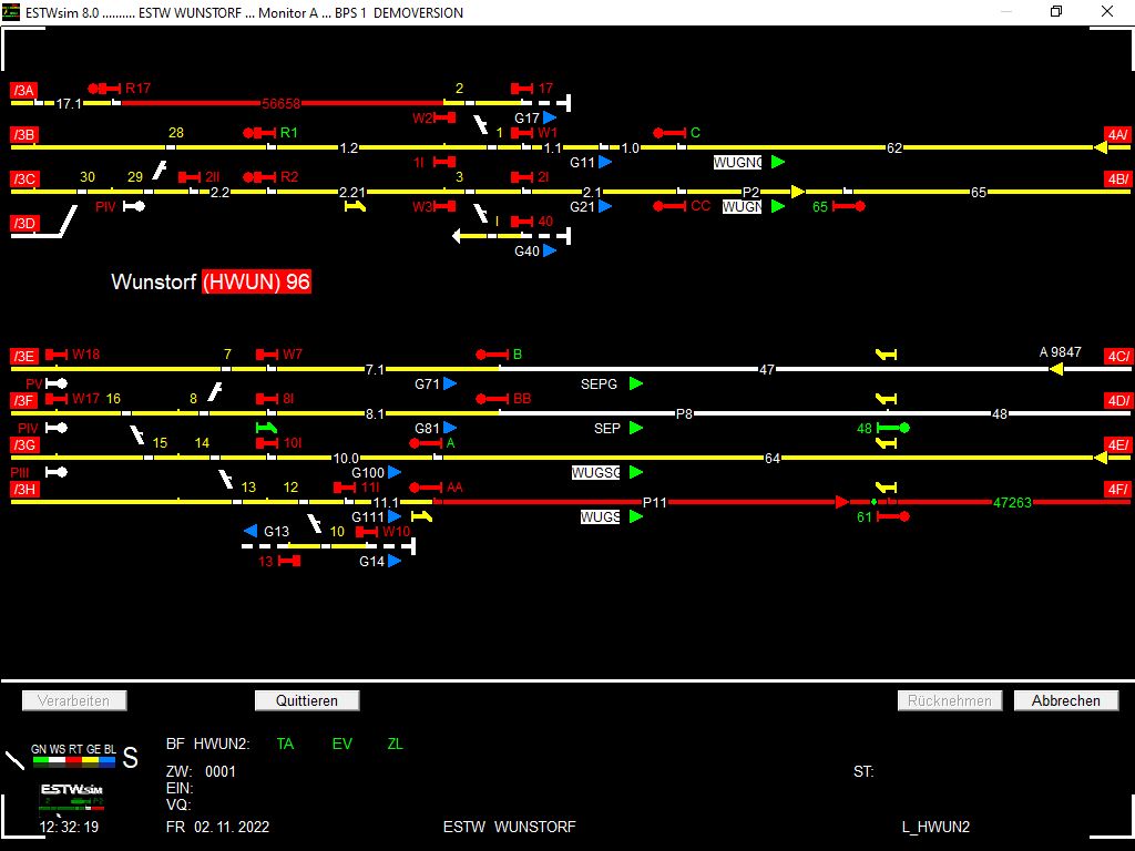 ESTWsim - Version 8.0 Wunstorf